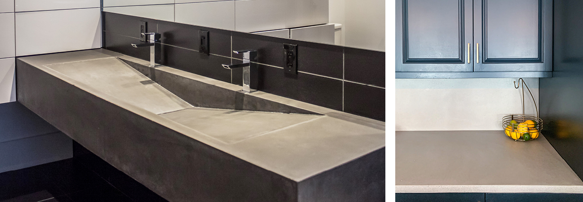 Balux: a line of concrete products for every room in the house | Céragrès